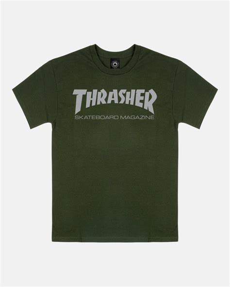 Thrasher Polera Skate Mag Greengrey Lo Mejor Del 2025 En Wallride