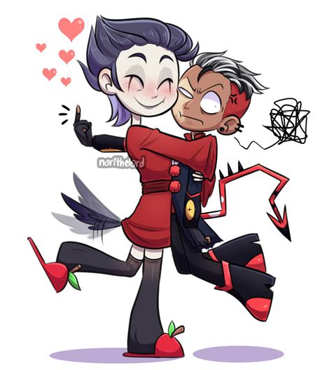 Stolas X Blitzo Humans By Norithelord On Deviantart