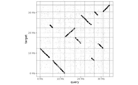 Generate A Dot Plot From A Paf Alignment Dotplot Pafr