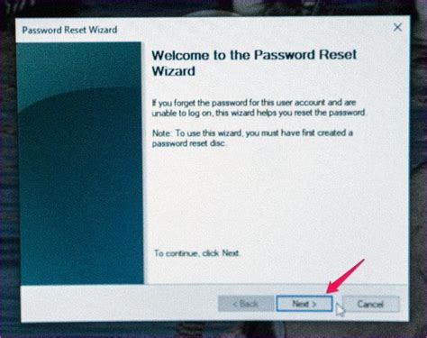 Administrator Password Reset