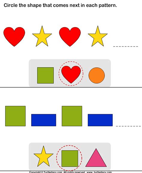 Complete The Missing Pattern