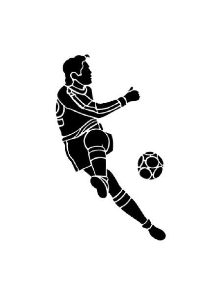 Free Printable Soccer Stencils And Templates