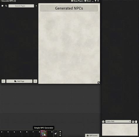 Github Shuggaloafsimplenpcgenerator A System Agnostic Npc