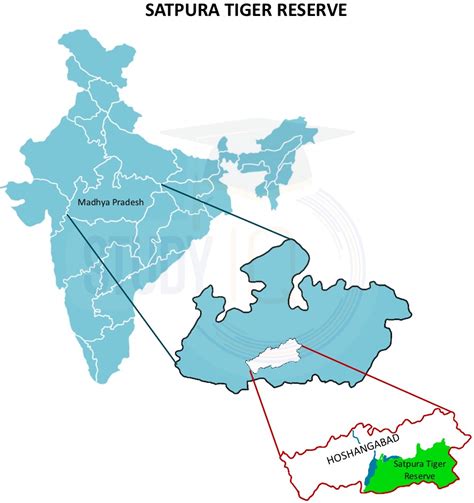 Satpura Tiger Reserve Map Flora Fauna Significance