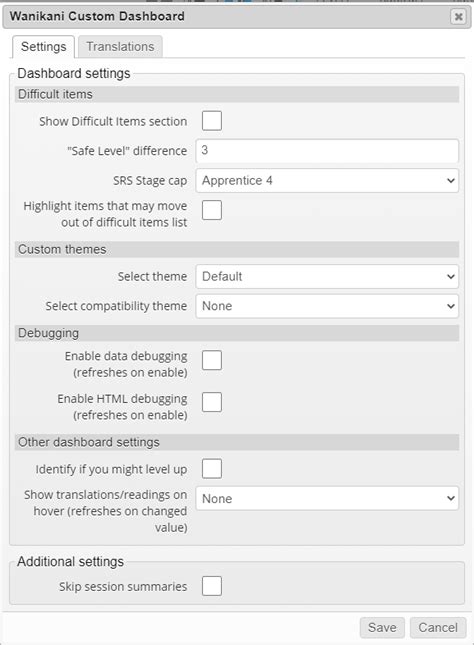Userscript WaniKani Custom Immersive Dashboard API And Third Party Apps WaniKani Community