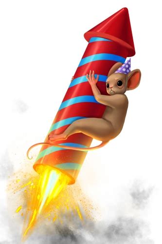 Frightened Flying Fireworks Mouse Event Mice Mousehunt Mouse