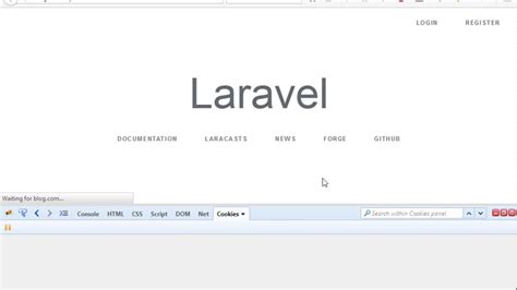 Laravel Cookie Youtube