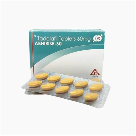 Abhirise 60 Mg Tadalafil Use Side Effect Goodrxmedicins