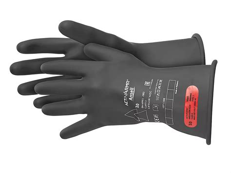 Ansell® Activarmr® Electrical Gloves Class 0 Black Xl S 25318bl X