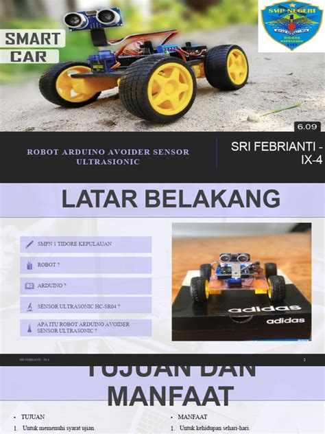 Robot Arduino Avoider Sansor Ultrasionic 1 Pdf