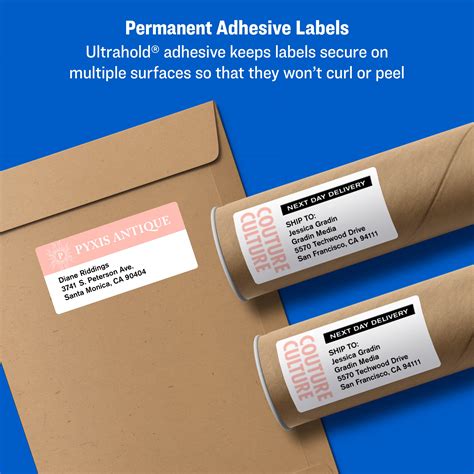 Shipping Labels With Trueblock® Technology With Sure Feed 5164 Avery