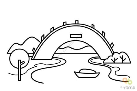 儿童画公园简笔画 地点简笔画