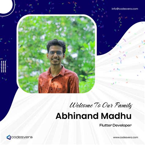 Codesvera Infotech On Linkedin Teamcodesvera Welcome Flutterdeveloper