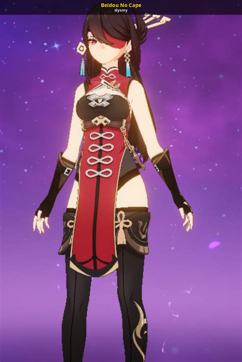 Beidou No Cape Mod For Genshin Impact Gi Mods
