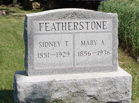 Sidney Thomas Featherstone 1851 1929 Find A Grave Memorial