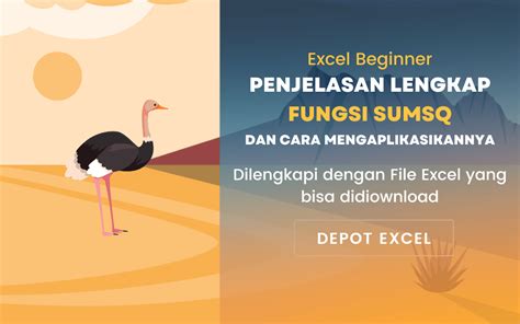 mengungkap rahasia penggunaan fungsi sumsq di excel depot excel