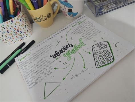 Mapa Mental Matemática Lettering