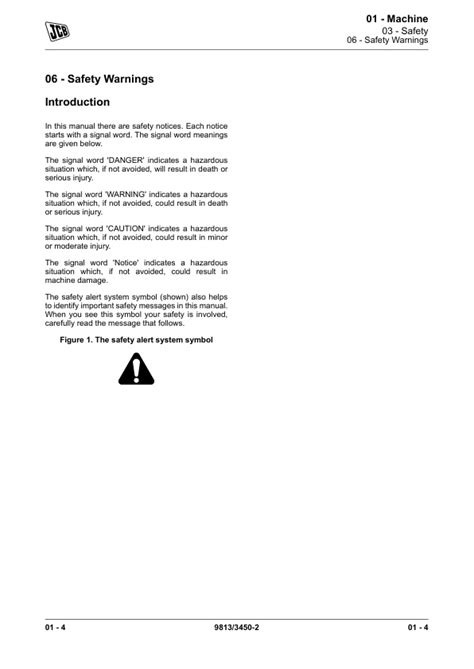 Service Manual JCB 67C 1 Excavator