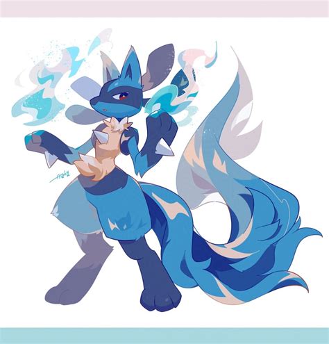 Lucario Pokemon Drawn By Auko Danbooru