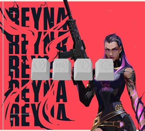 Archivo Stl Keycaps Reyna Valorant・objeto Imprimible En 3d Para Descargar・cults
