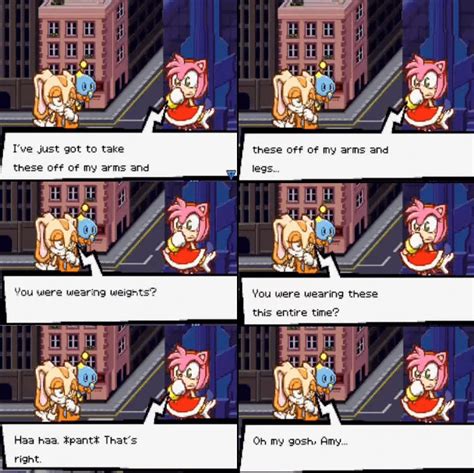 The Weights Are Coming Off Momodr0id R Sonicthehedgehog