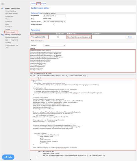 Set Up The Compliance Archive Feature In The AODocs Retention Module AODocs Knowledge Base