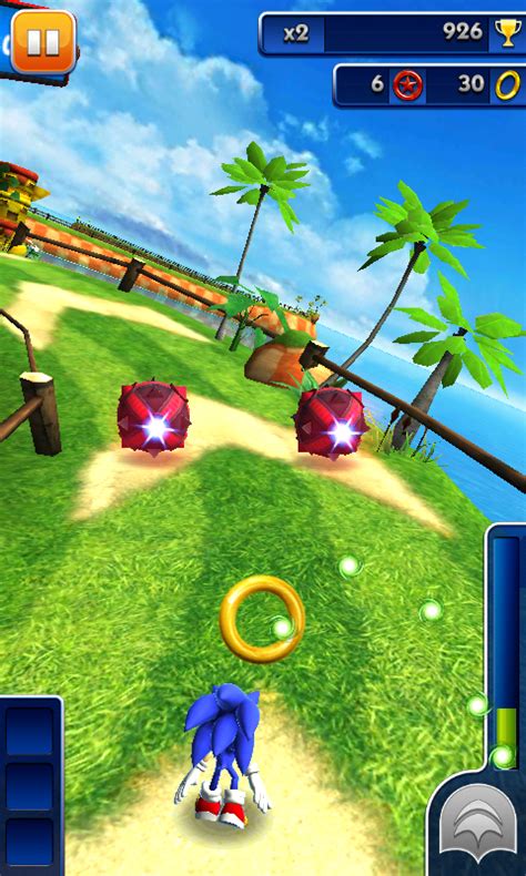 Screenshot Of Sonic Dash Android 2013 Mobygames