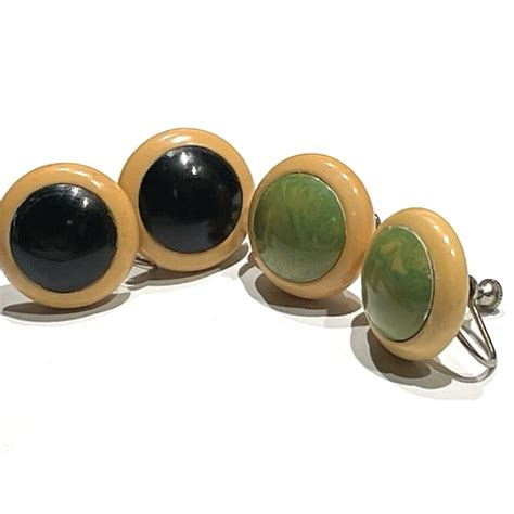 Bakelite Earrings Youll Love Etsy