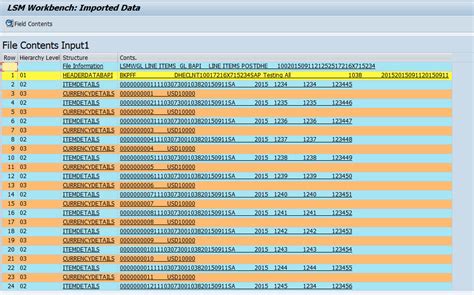 G L Line Item Upload Via LSMW BAPI SAP Community