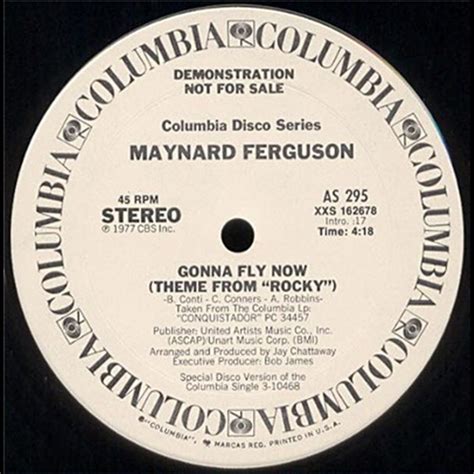 Gonna Fly Now Theme From Rocky Theme From Star Trek Maynard Ferguson