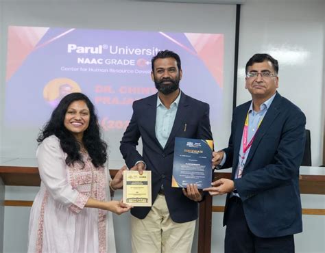 dr chintan prajapati on linkedin ctamcelebration paruluniversitypride mentorshipmatters