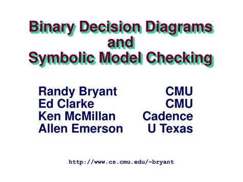 Ppt Binary Decision Diagrams And Symbolic Model Checking Powerpoint