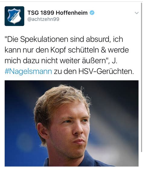 Hsv Das Sagt Nagelsmann
