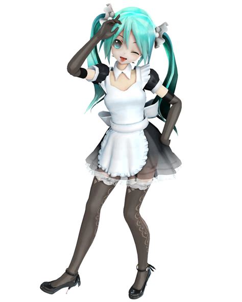 Mmd Maid Appearance Miku By Onigirikingu On Deviantart