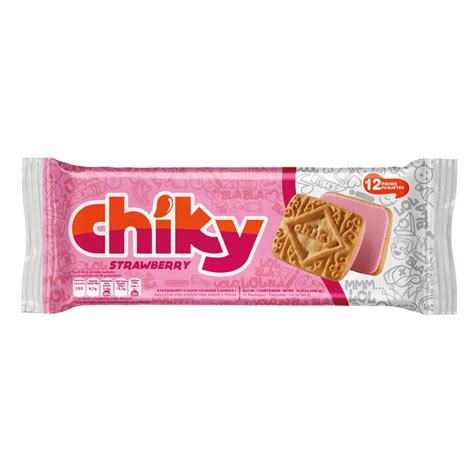 Chiky Strawberry Cookies 12 Packs 16 9 Oz Amigo Foods