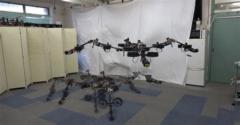 Spidar Ένα εντυπωσιακό ρομπότ αράχνη που περπατά και πετά [video]