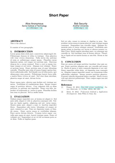 Example Of Journals Templates • Rticles