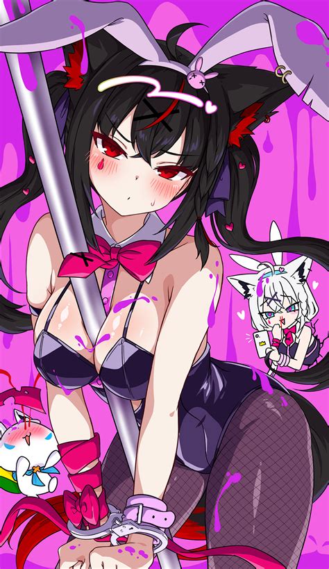 Shirakami Fubuki Kurokami Fubuki And Sukonbu Hololive And 1 More