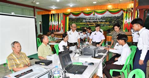 Myanmarnationalpost ညောင်ဦးမြို့တွင် ဇီဝဆိုင်ရာအချက်အလက် ကောက်ယူစိစစ်ခြင်းနှင့် Unique Id ထုတ