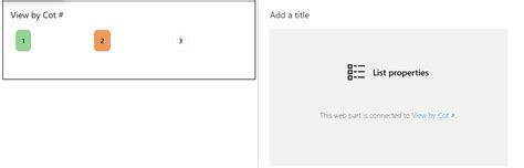 Using Sharepoint List Custom View With List Properties Web Part
