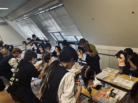 技術テスト頑張りました｜新着情報｜大阪ベルェベル美容専門学校｜美容のプロを目指す専門学校なら「実践力」が身につくベルェベル