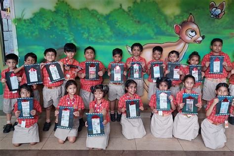 Material Reuse Class I Learners Take Sustainable Steps Sai Angan