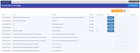 Receiving And Replying To In App Member Messages Gym Mate