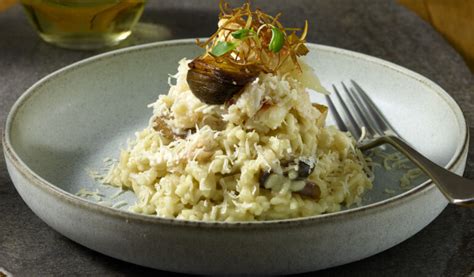 Crab Mushroom Risotto Aqua Star
