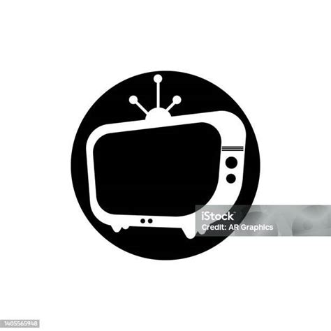Tv Lcd Led 모니터 로고 벡터 아이콘으로 영화 채널을 볼 수 있습니다 0명에 대한 스톡 벡터 아트 및 기타 이미지 0