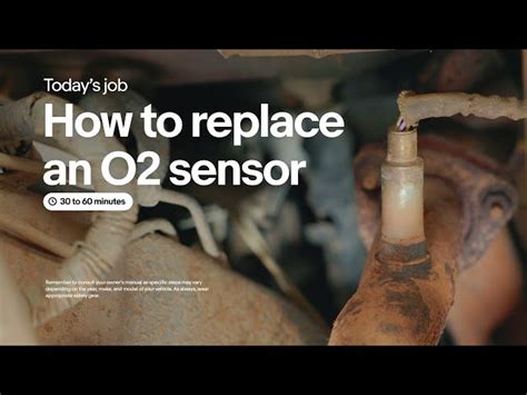 How To Replace An Oxygen Sensor
