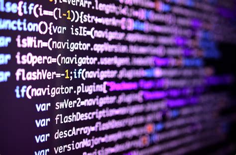 Premium Photo Macro Shot Of The Command Line On The Monitor Of The Office Computer The Concept