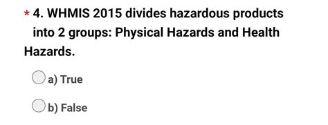 4 WHMIS 2015 Divides Hazardous Products Into StudyX