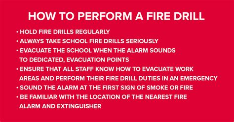 School Fire Drill Evacuation