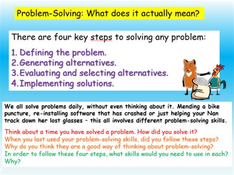 problem solving teaching resources